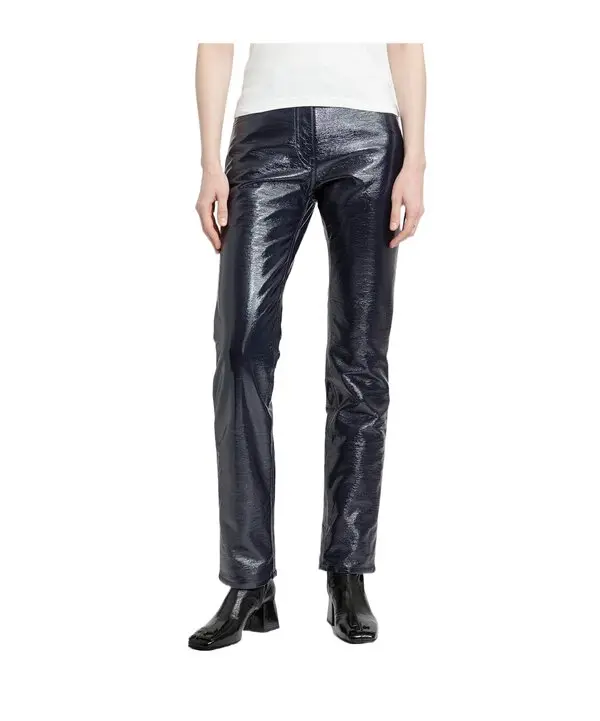 COURREGES Belt-loop Slacks - Black