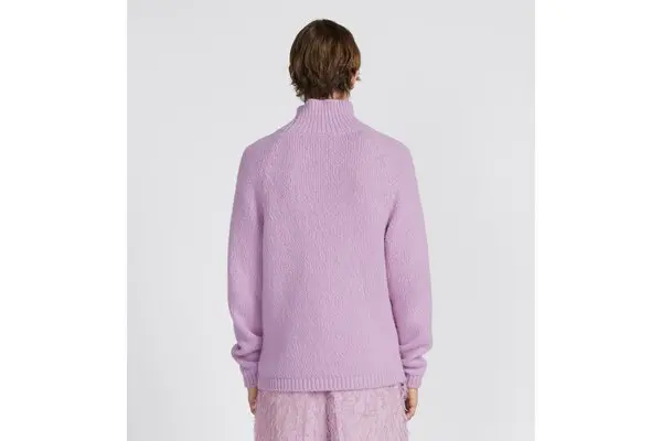 Dior Logo Intarsia-knit Jumper