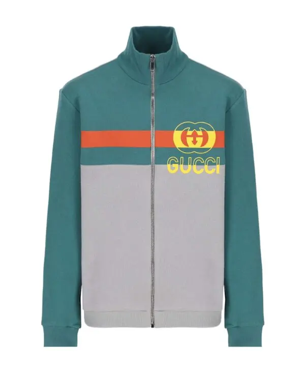 Gucci Logo-print Cotton Track Jacket