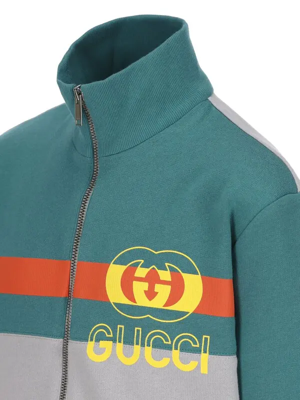 Gucci Logo-print Cotton Track Jacket