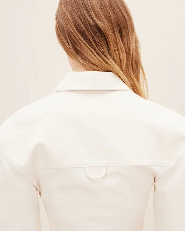 Jacquemus Draped Mini Shirt Dress
