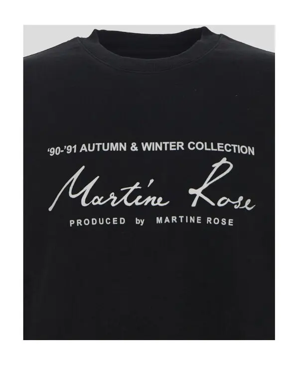 Martine Rose Logo-print Cotton Sweatshirt