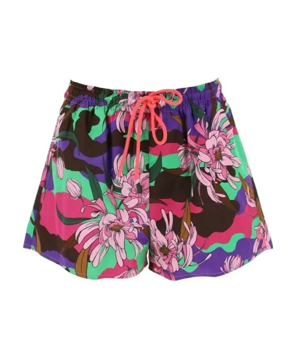 Moncler Logo Shorts - Pink