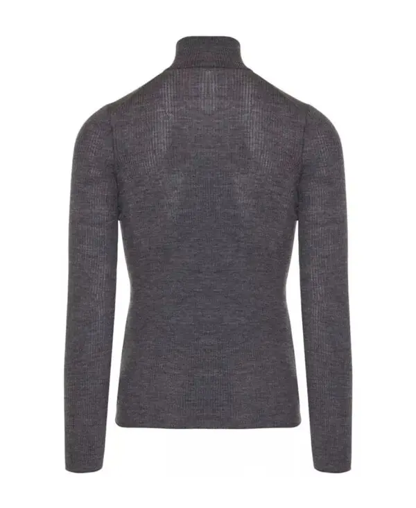 Gucci Ribbed Wool Roll Neck Jumper