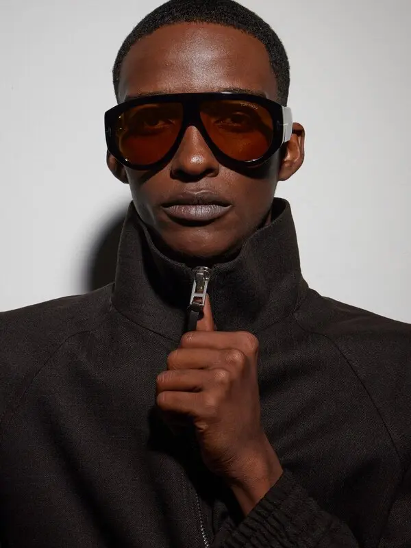 TOM FORD Bronson D-frame Acetate Sunglasses