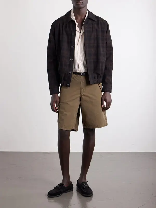 JEANERICA Monti Straight-leg Cotton Shorts