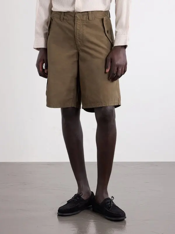 JEANERICA Monti Straight-leg Cotton Shorts