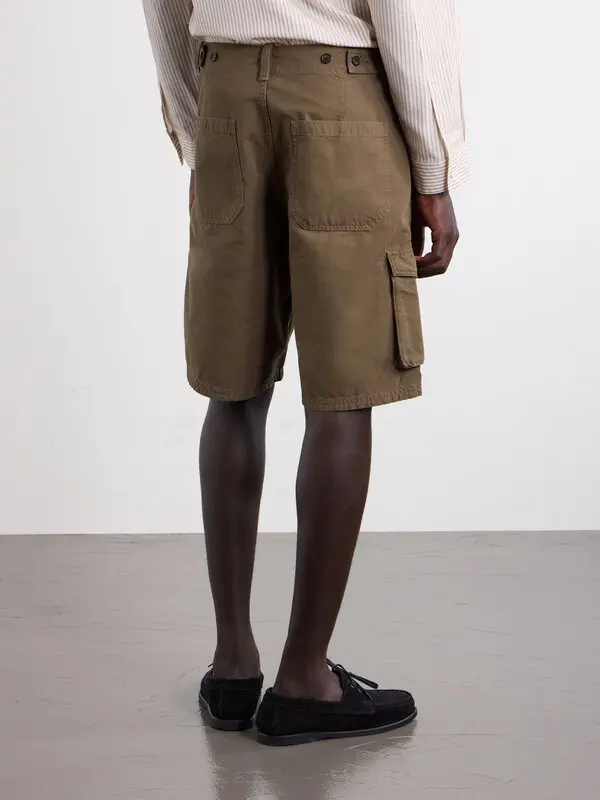JEANERICA Monti Straight-leg Cotton Shorts