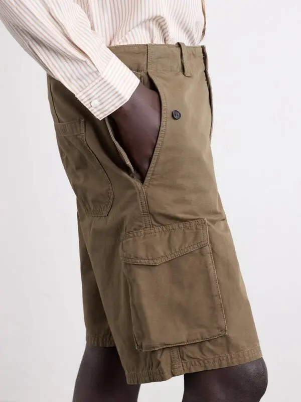 JEANERICA Monti Straight-leg Cotton Shorts