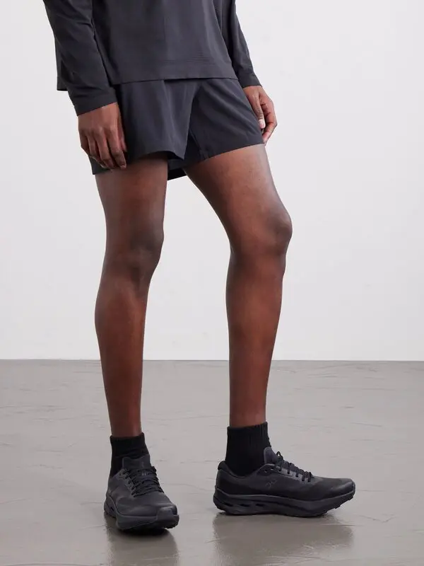On Cloudultra Peak Rubber-trimmed Stretch-knit Sneakers - Black