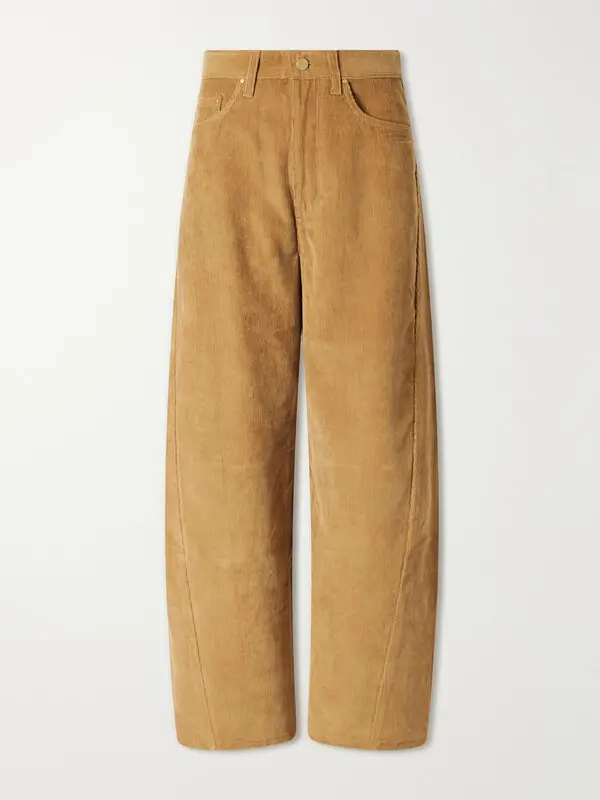 Maria Mcmanus Crescent Corduroy Wide-leg Pants