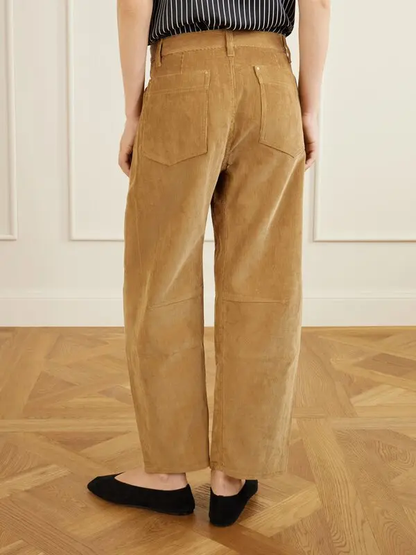 Maria Mcmanus Crescent Corduroy Wide-leg Pants