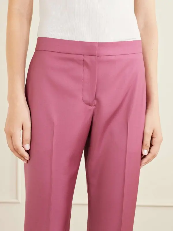 Alexander McQueen Wool Straight-leg Pants