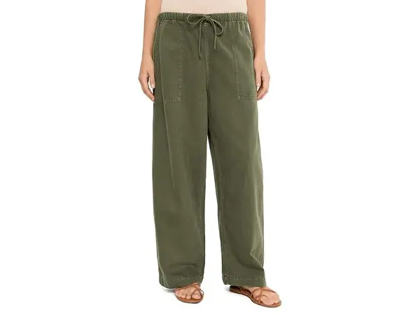 Madewell Utility Pull-on Barrel Airy Pfd Clothing Faded Ivy - Navy