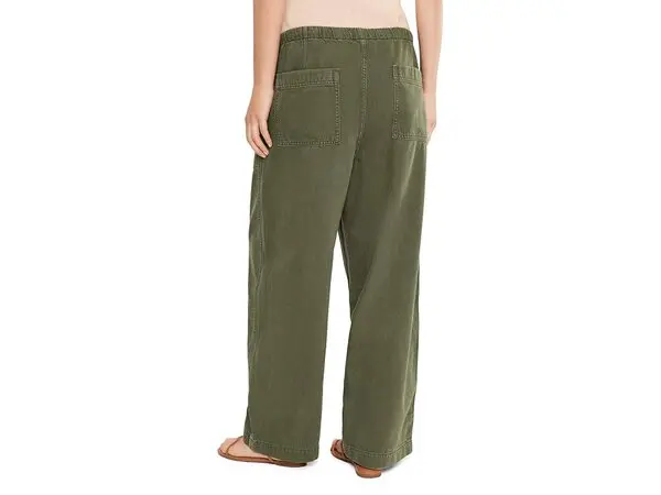 Madewell Utility Pull-on Barrel Pants Faded Ivy