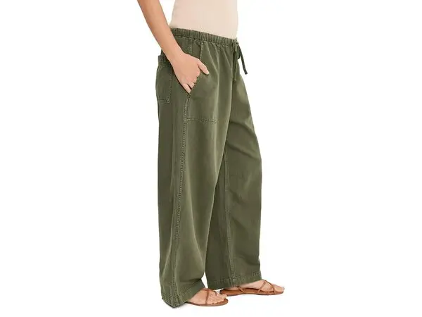 Madewell Utility Pull-on Barrel Pants Faded Ivy
