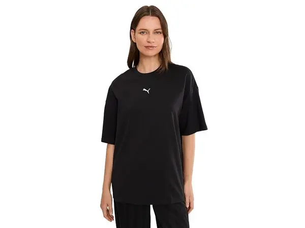 PUMA Essentials Oversized T-shirt Clothing - Black