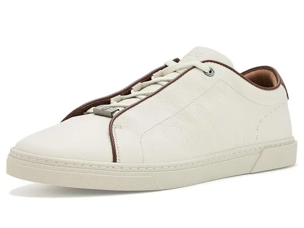 BOSS Gary Leather Low-top Sneakers - Open White
