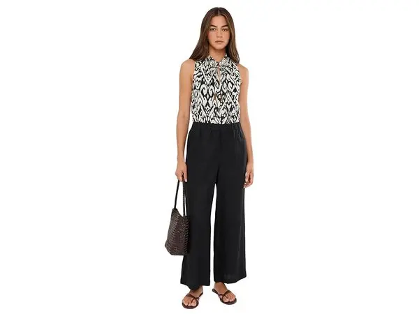 Vince Camuto Sleeveless Blouse With Tie Neck