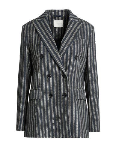 CIRCOLO 1901 Blazer Size Cotton, Elastane - Navy