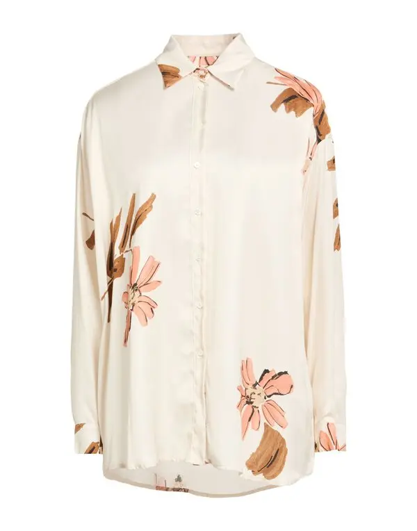 OTTOD'AME Viscose Floral Print Shirt