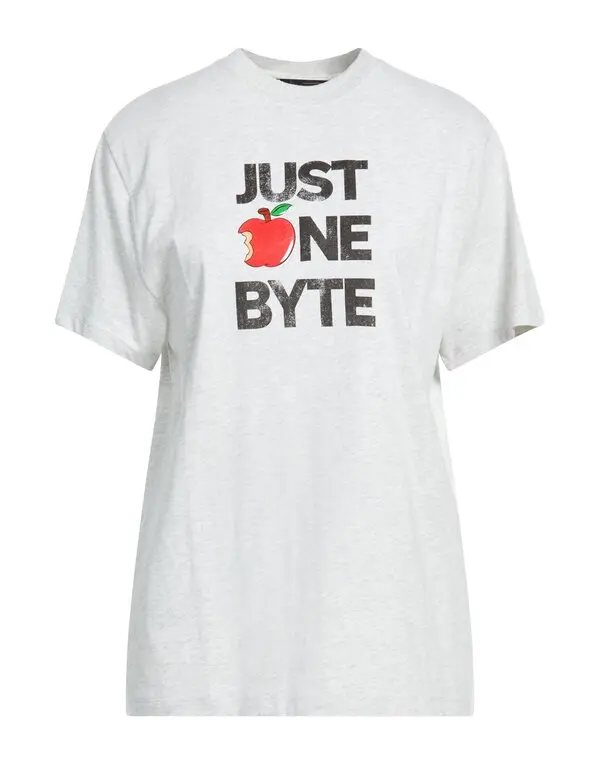 Coperni Organic Cotton T-shirt With "just One Byte" Print
