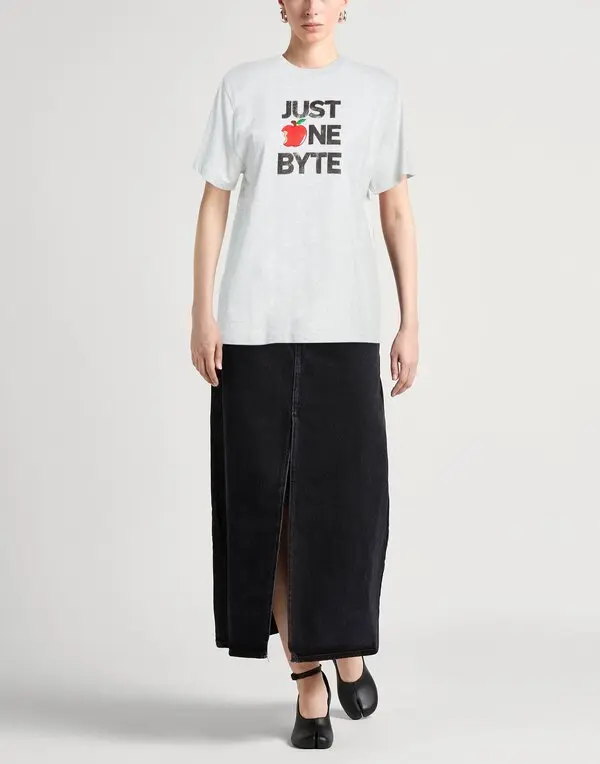 Coperni Organic Cotton T-shirt With "just One Byte" Print