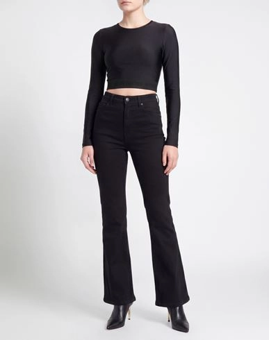 Versace Long Sleeve Cropped T-shirt