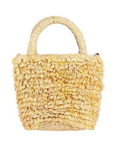 IBELIV Handbag Synthetic Fibers - Yellow