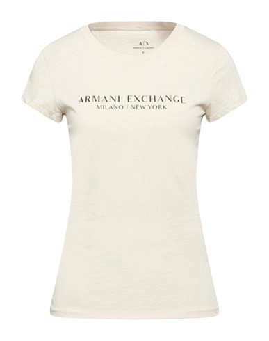 Armani Exchange T-shirt Size Cotton - Beige