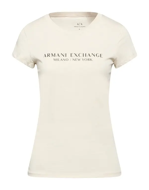 Armani Exchange Cotton T-shirt With Printed Logo