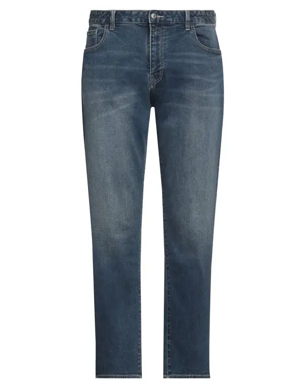 Armani Exchange Cotton Elastane Tapered Jeans