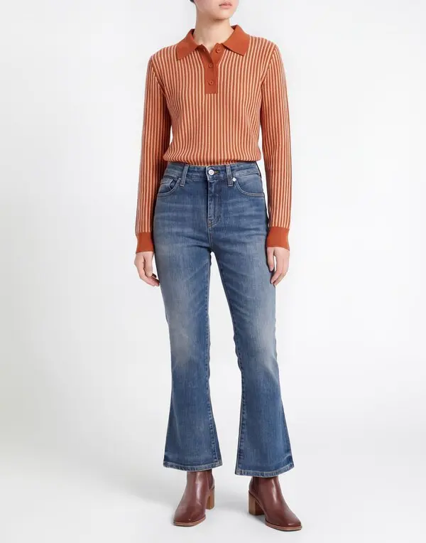 DEPARTMENT 5 Boot-cut Cropped Jeans