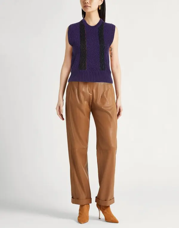TOD'S Embellished Crewneck Sweater Vest
