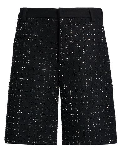 TOD'S Shorts & Bermuda Shorts Size Virgin Wool, Polyamide - Black