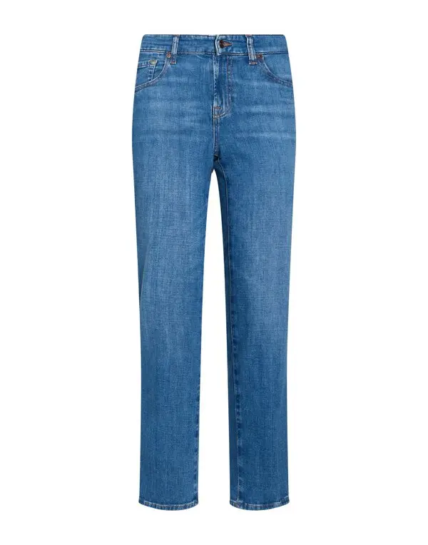7 For All Mankind Straight Leg Jeans - Blue