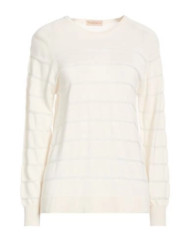 PUROTATTO Sweater Size Silk, Cashmere - Cream