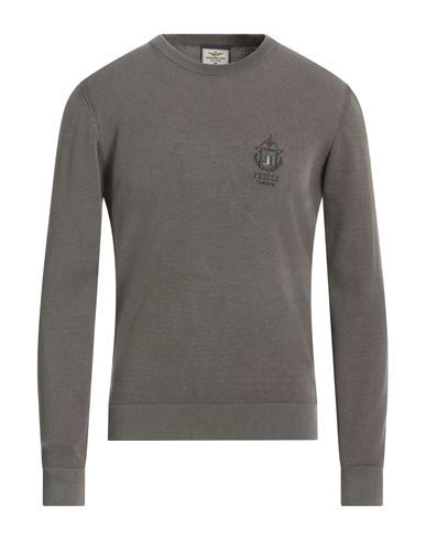 AERONAUTICA MILITARE Cotton And Lyocell Sweater - Grey