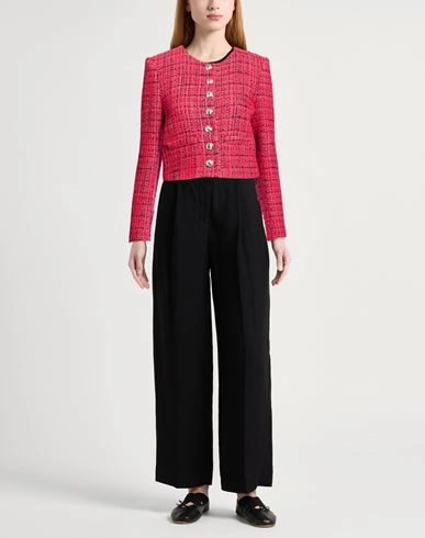 Patrizia Pepe Tweed Bouclé Cropped Jacket
