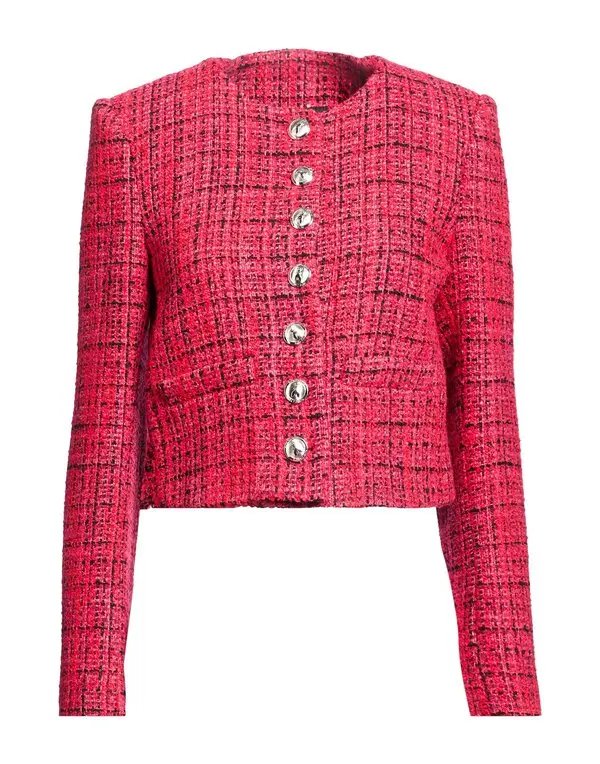Patrizia Pepe Tweed Bouclé Cropped Jacket