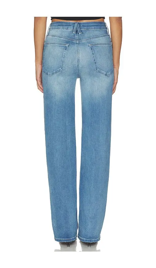 Good American Soft Tech True Straight Jeans