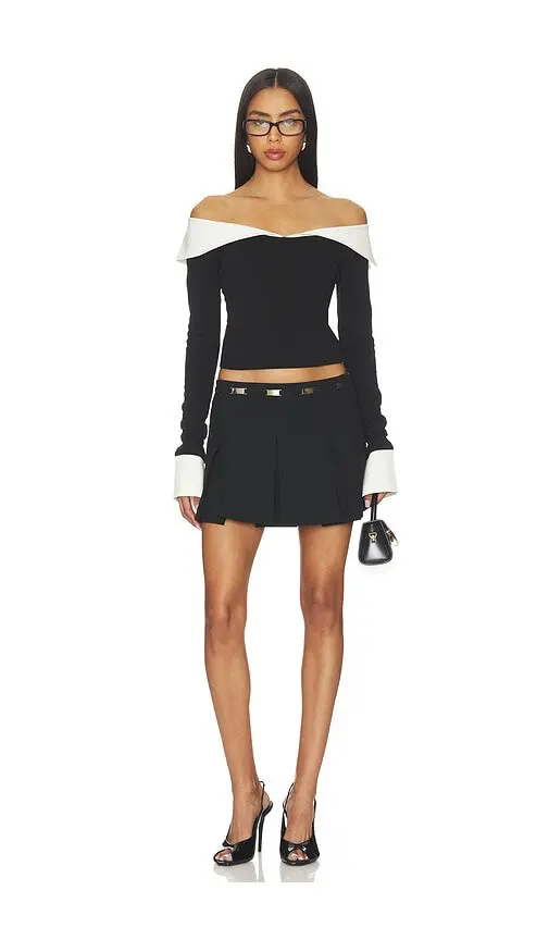 ANONIE Jade Top In ,white