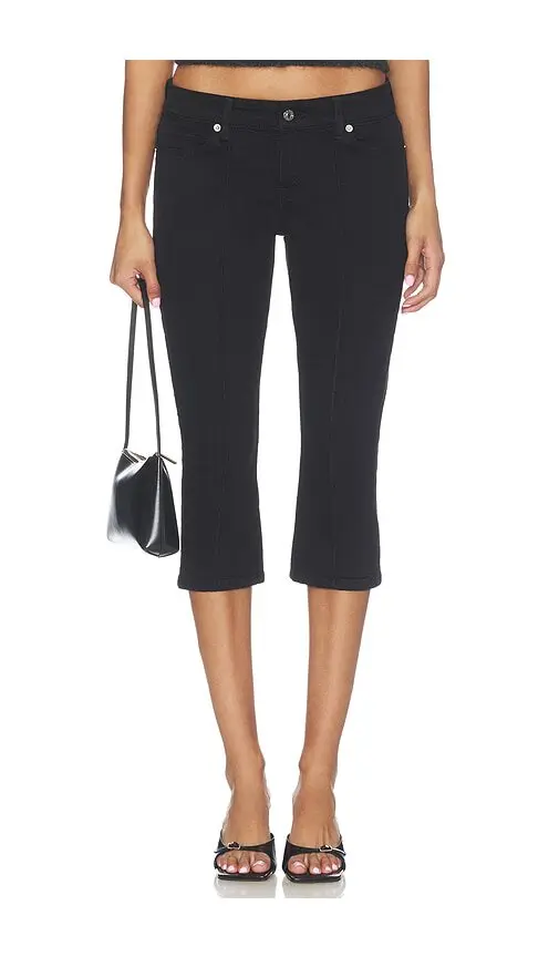 RE/DONE Danni Skinny Jeans In Black - Midnight Drive