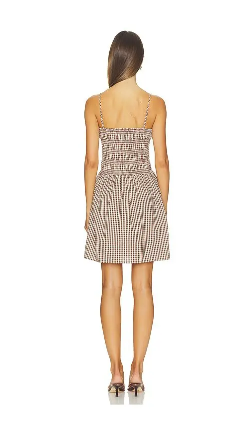 ELODIE THE LABEL Yuki Mini Dress In Multi