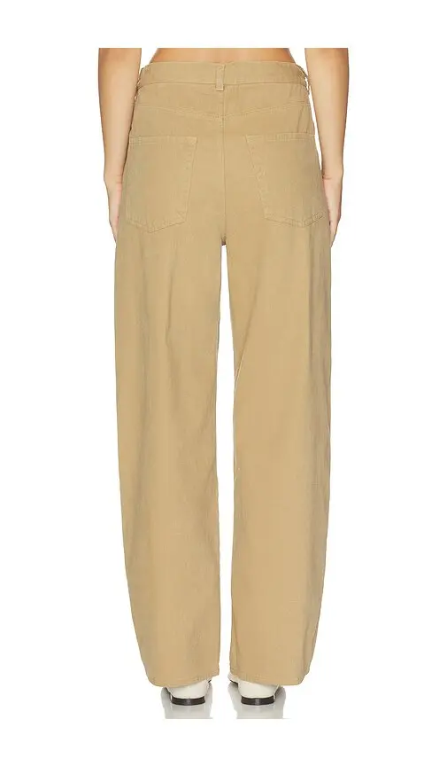 ELODIE THE LABEL Edda Pants In Brown