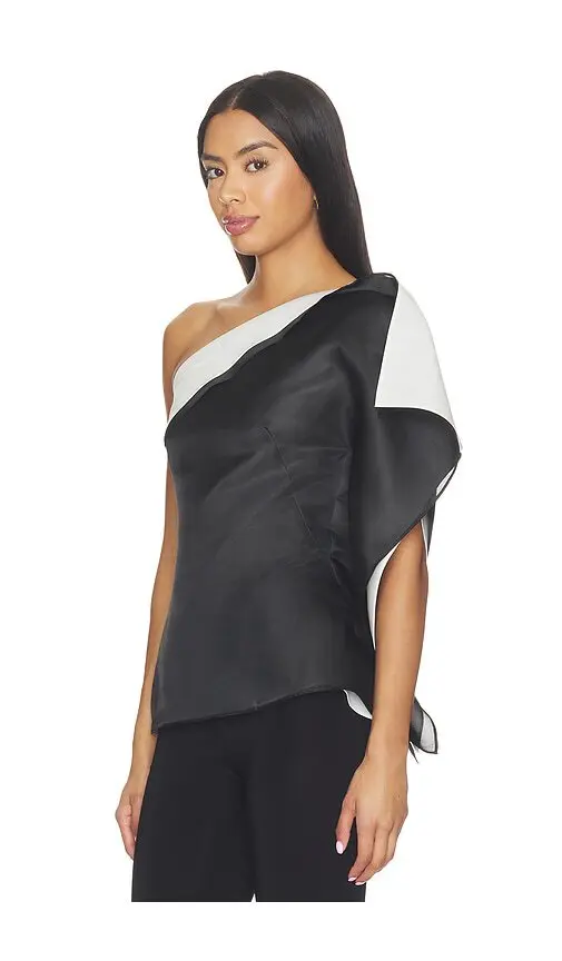RÓHE Sculptural Double Layered Top