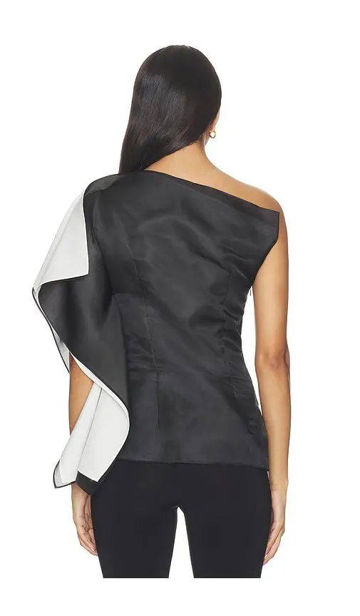 RÓHE Sculptural Double Layered Top