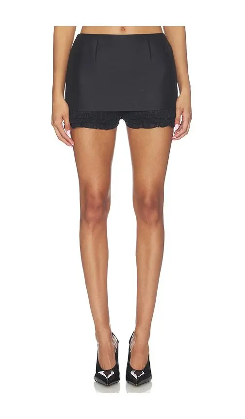 Magda Butrym Mini Skort - Black