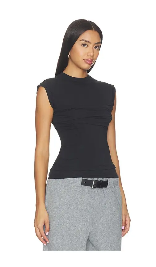 Alexander Wang Twisted Bust Layered Tank