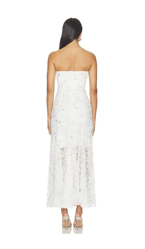 LA FUORI Ballet Rose Midi Dress
